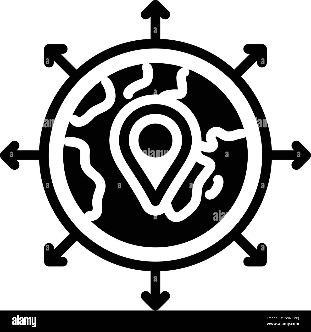 Icon for expansion, extension Stock Vector Image & Art - Alamy