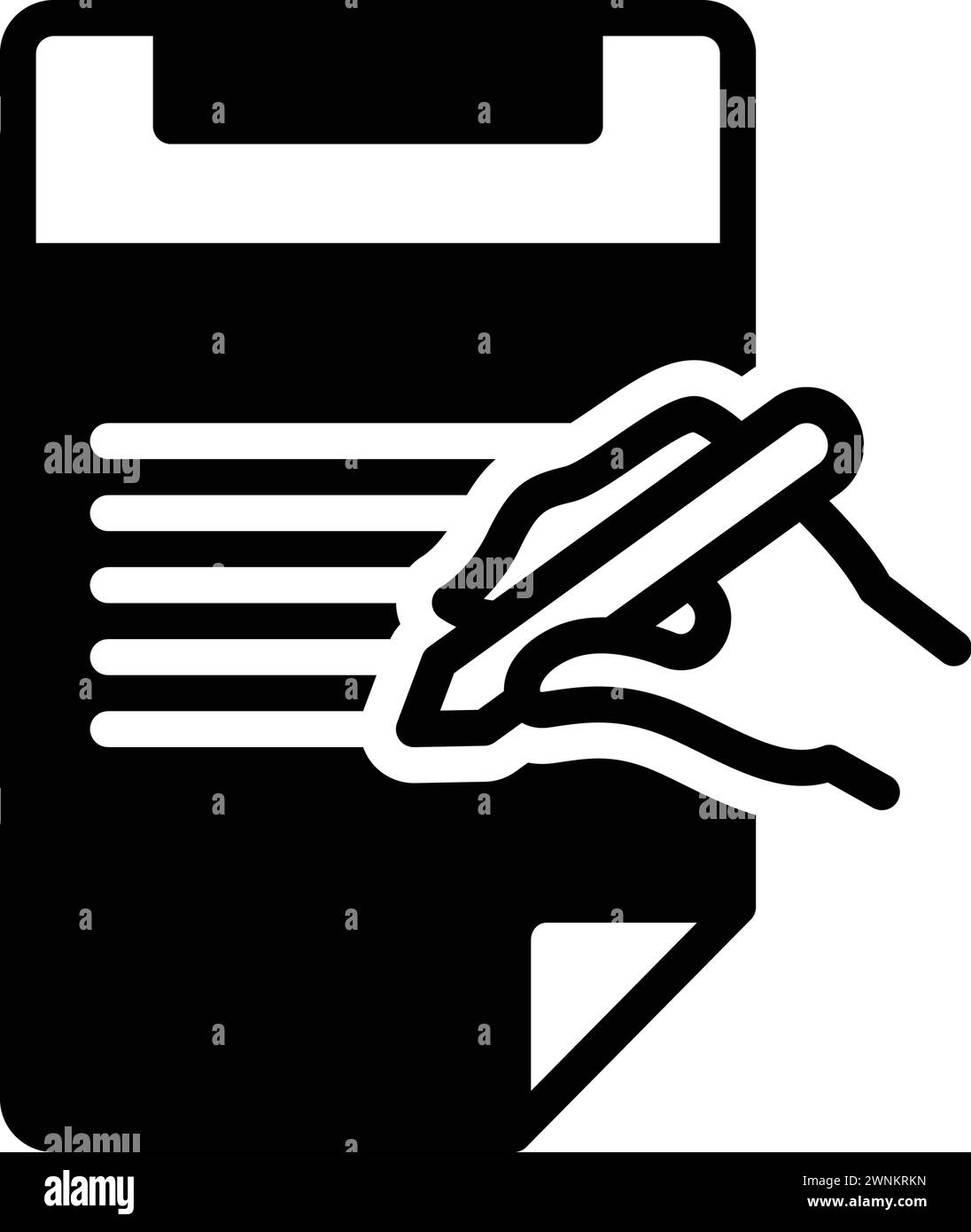 Handwriting an article hi-res stock photography and images - Alamy