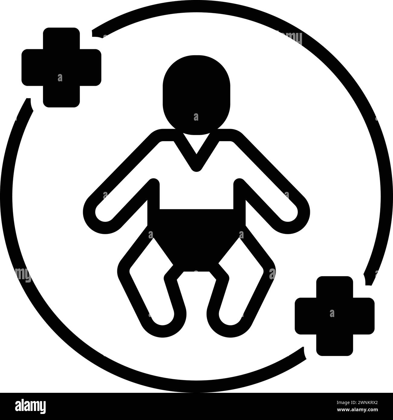 Pediatric icon Cut Out Stock Images & Pictures - Alamy