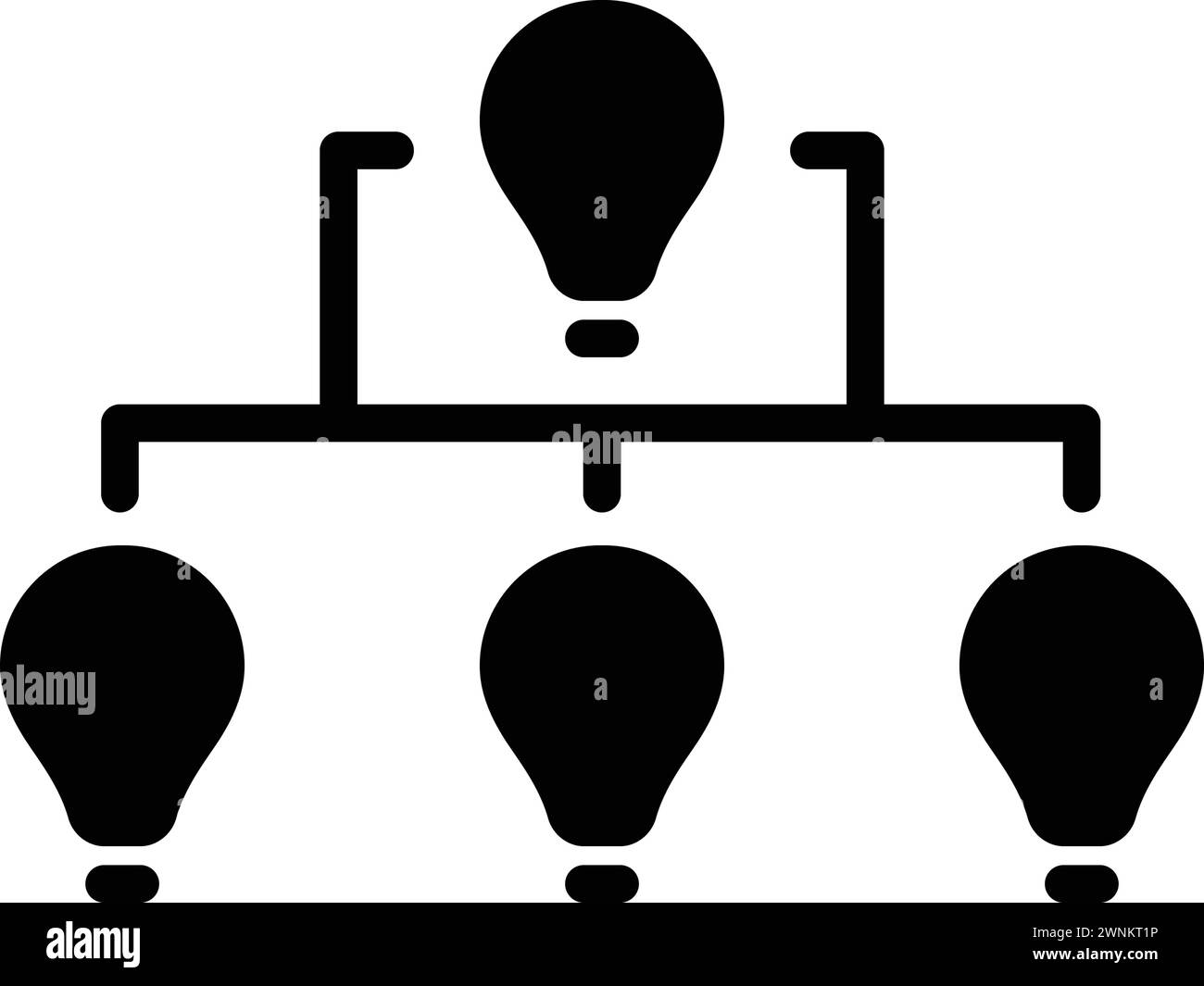 Icon for hierarchy,organizational Stock Vector Image & Art - Alamy