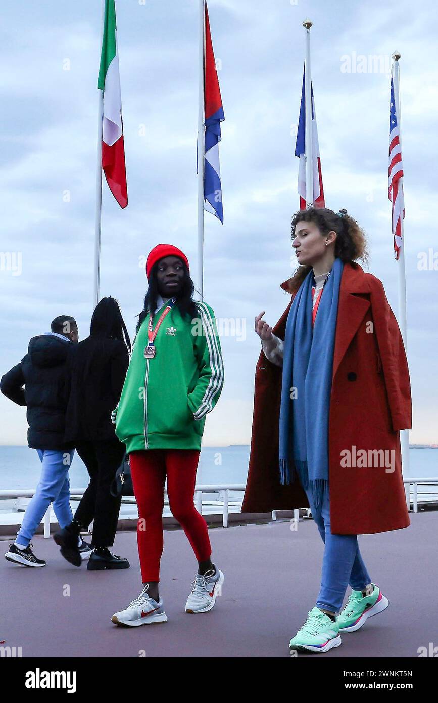 © Francois Glories/MAXPPP - 28/02/2024 Morgane Ausello from Nice, the ...