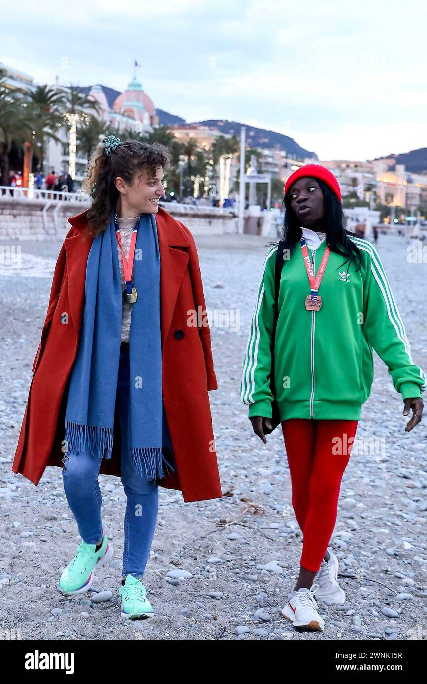 © Francois Glories/MAXPPP - 28/02/2024 Morgane Ausello from Nice, the ...