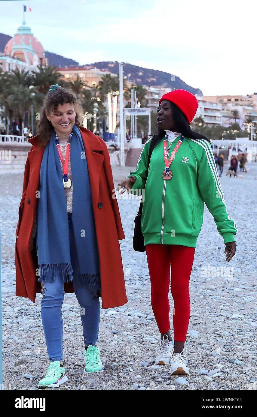 © Francois Glories/MAXPPP - 28/02/2024 Morgane Ausello from Nice, the ...