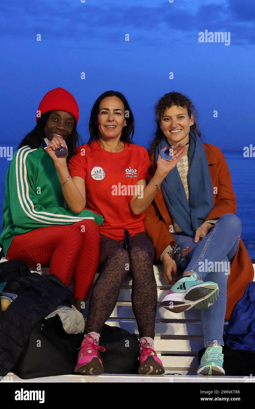 © Francois Glories/MAXPPP - 28/02/2024 Morgane Ausello from Nice, the ...