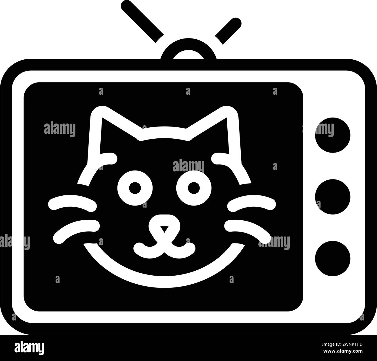 Icon for cartoons,tv Stock Vector Image & Art - Alamy