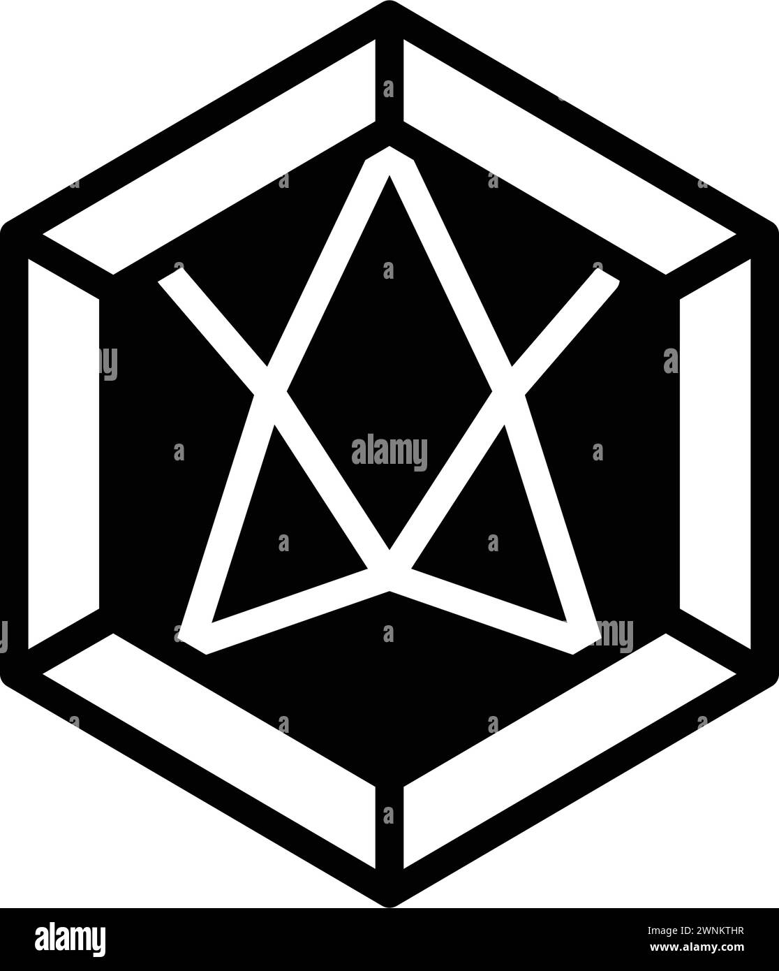 Poly crystal Stock Vector Images - Alamy