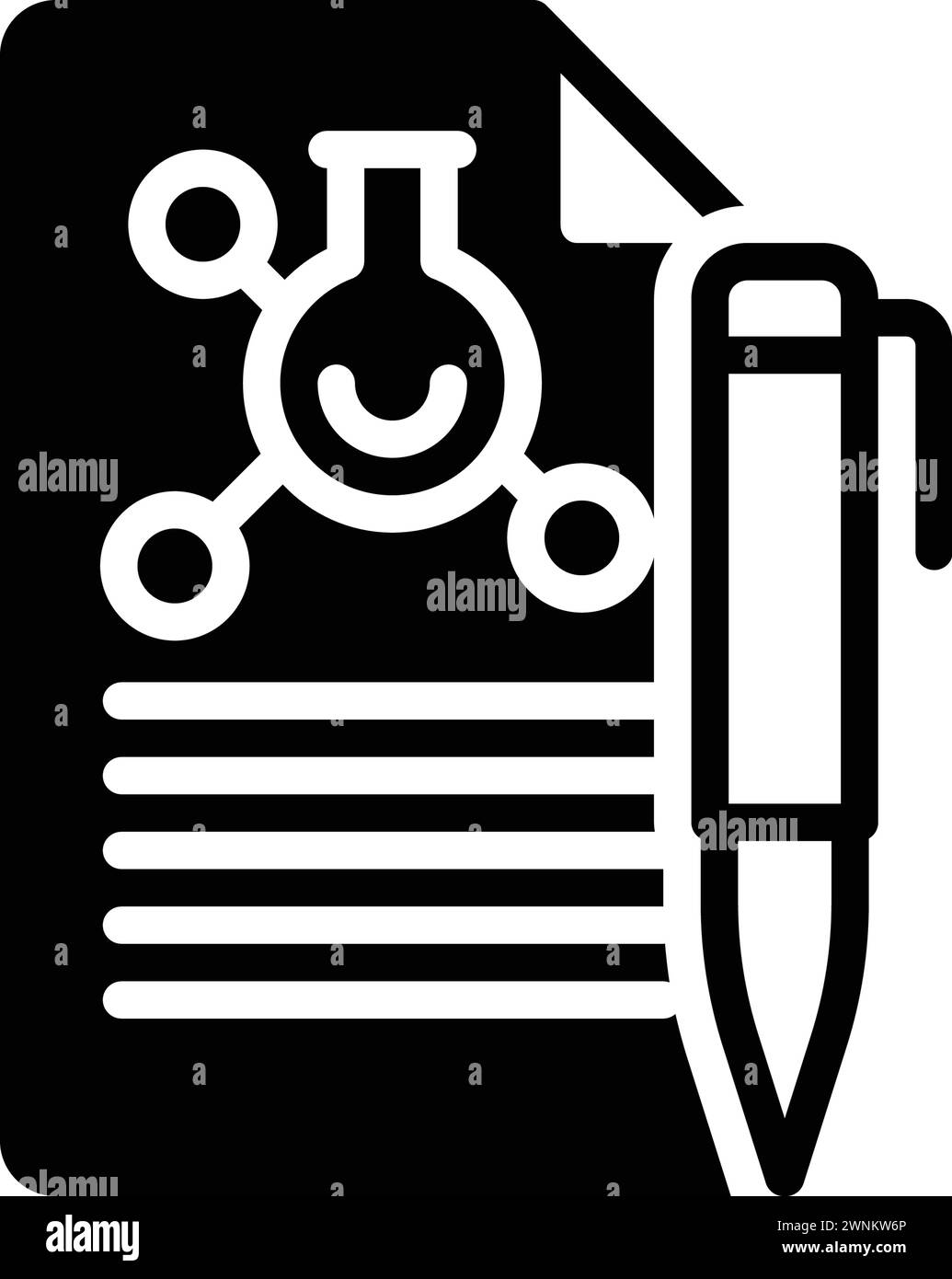 Report creation Stock Vector Images - Alamy