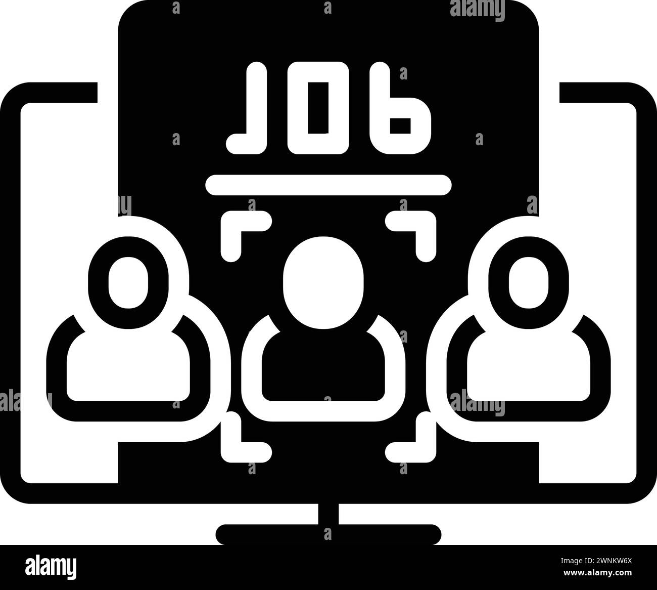 Job seeker logo hi-res stock photography and images - Alamy