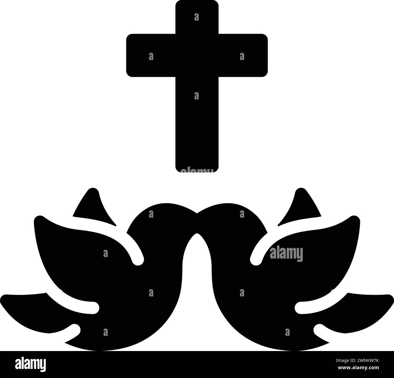 Christian dove peace symbol Black and White Stock Photos & Images - Alamy