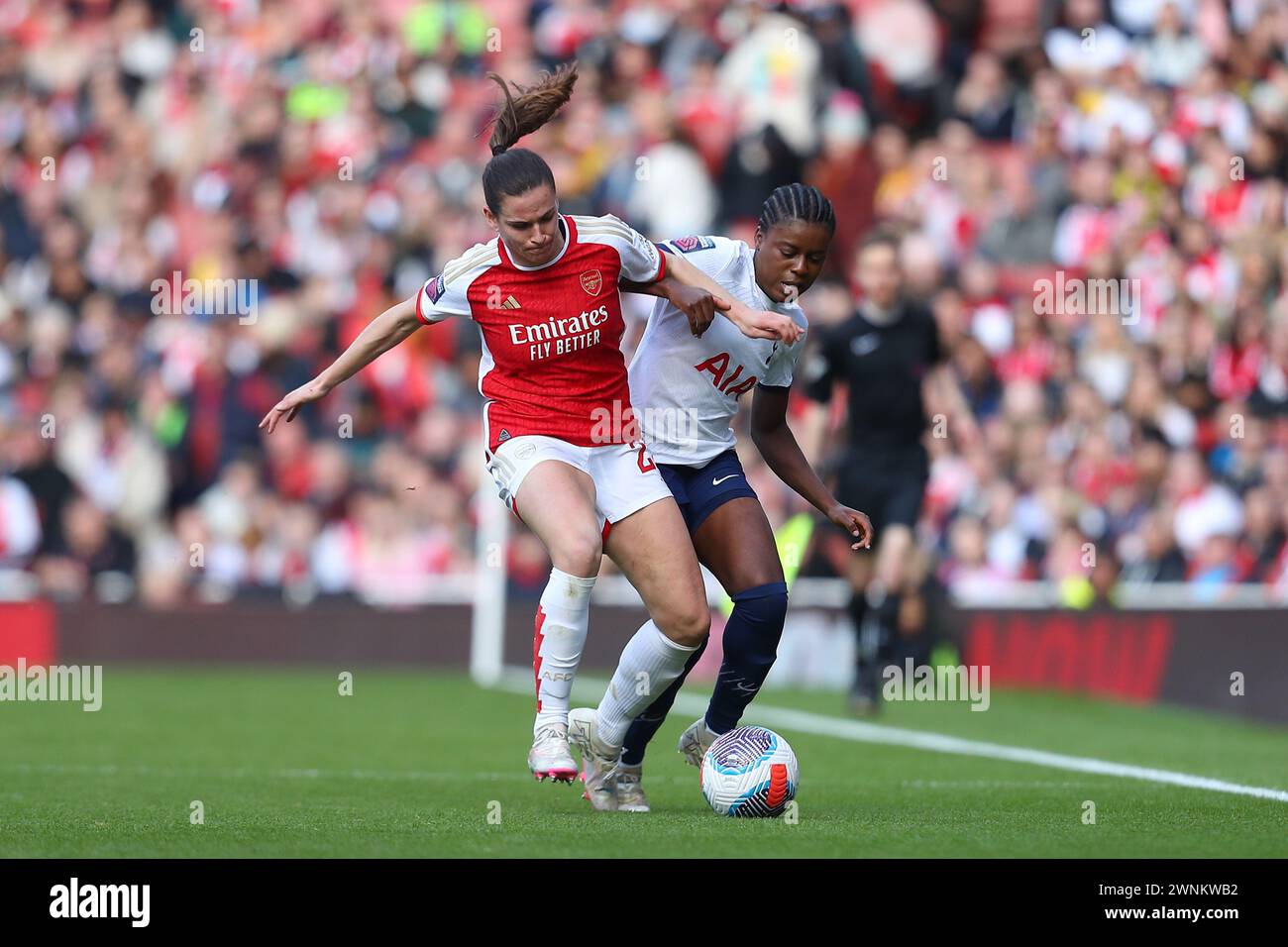 Emirates Stadium, London, UK. 3rd Mar, 2024. Womens Super League ...