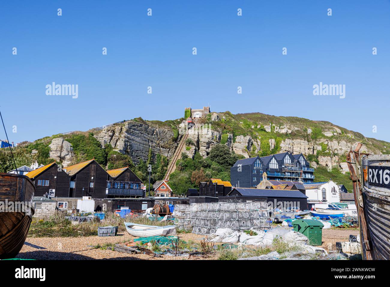 Old fashioned english seaside town hi-res stock photography and images ...