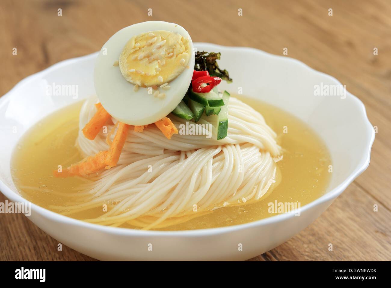 Korean cold noodle hi-res stock photography and images - Alamy