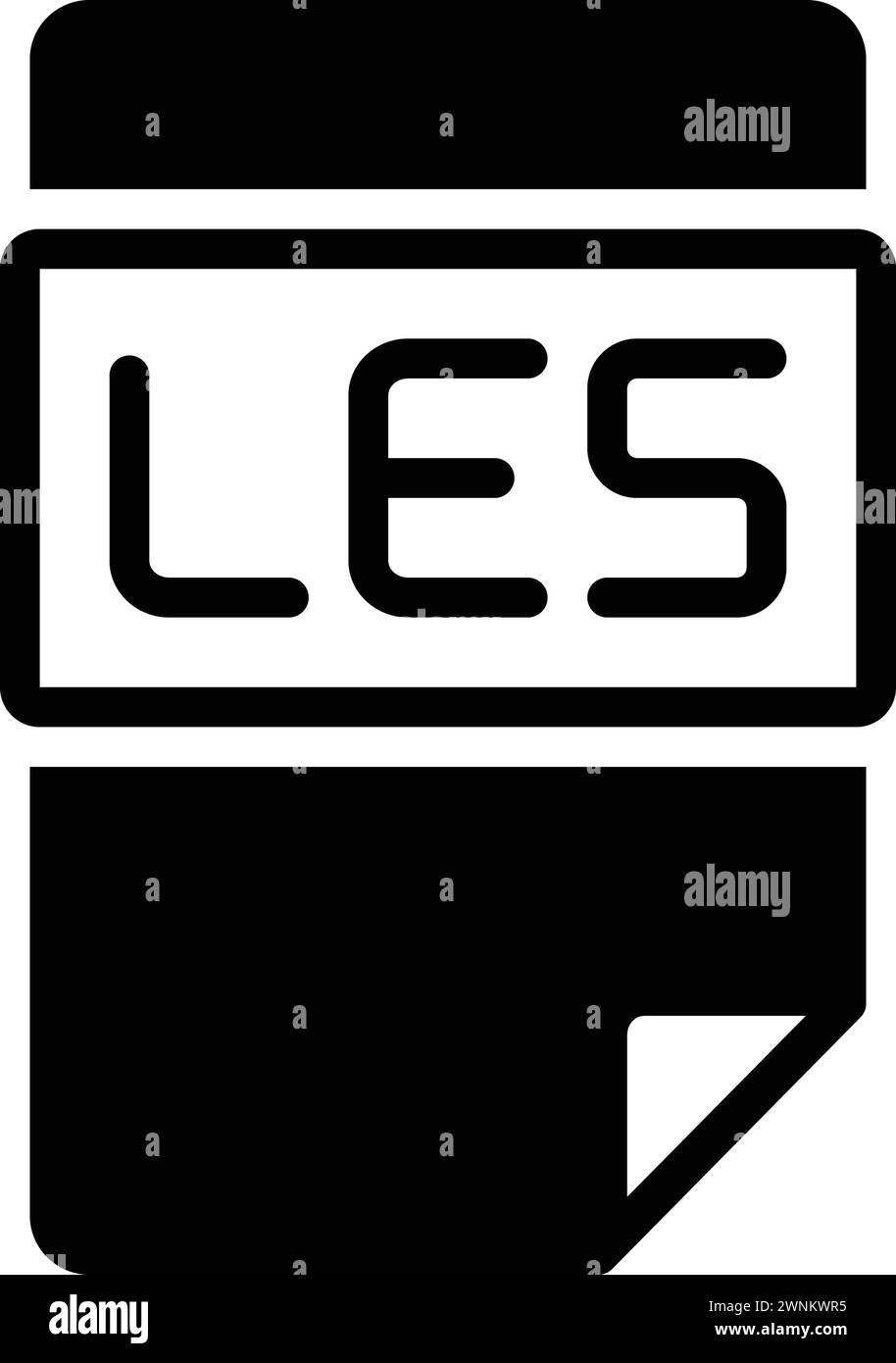 Les logo Stock Vector Images - Alamy