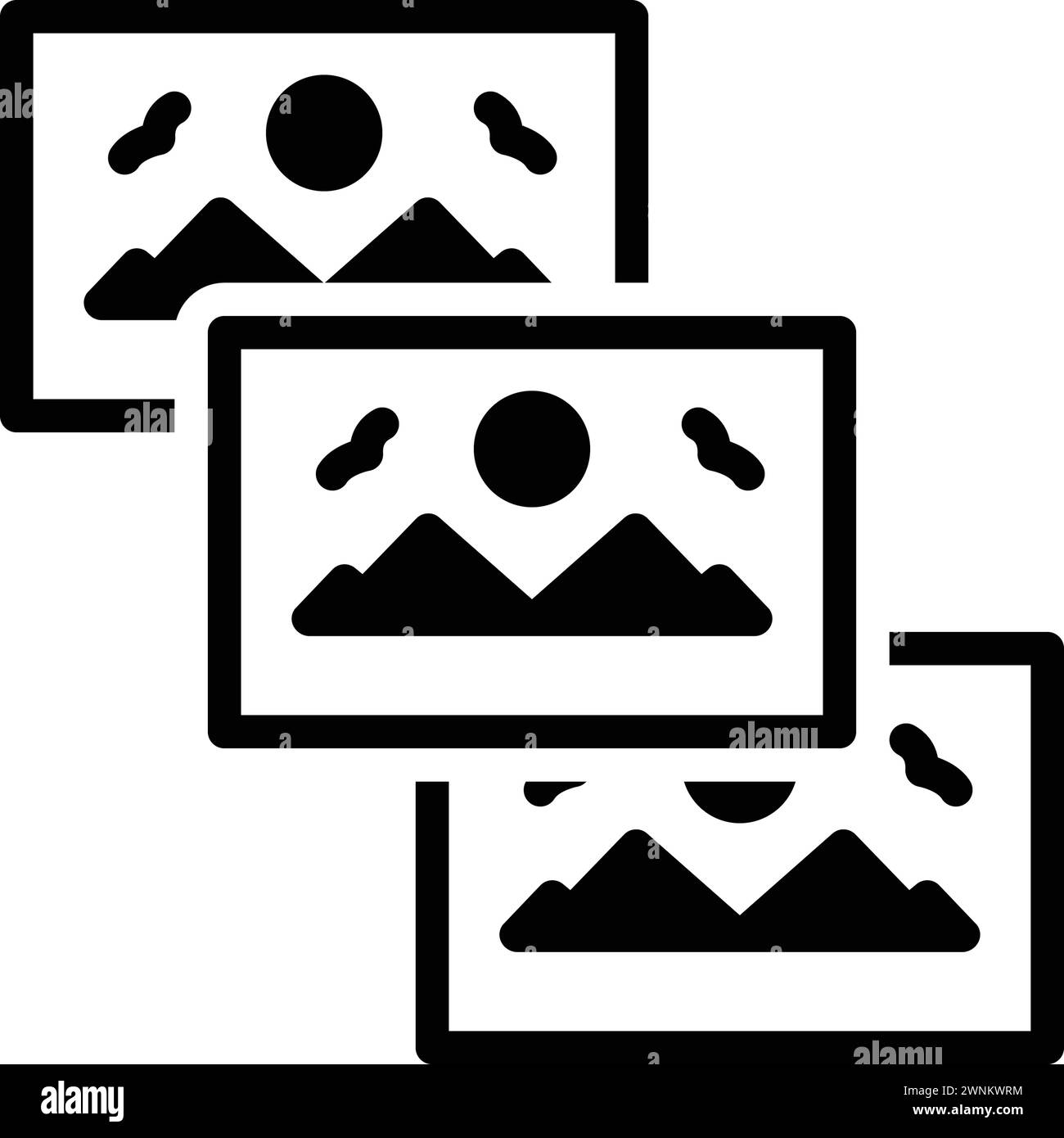 Icon for galleries,gallery Stock Vector Image & Art - Alamy