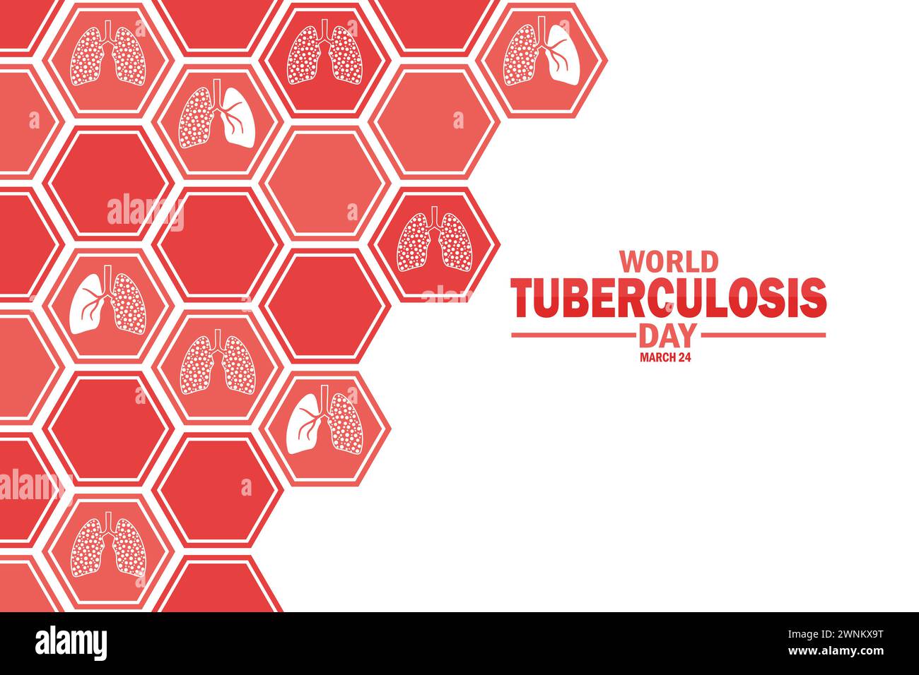 World Tuberculosis Day. March 24. Holiday concept. Template for ...
