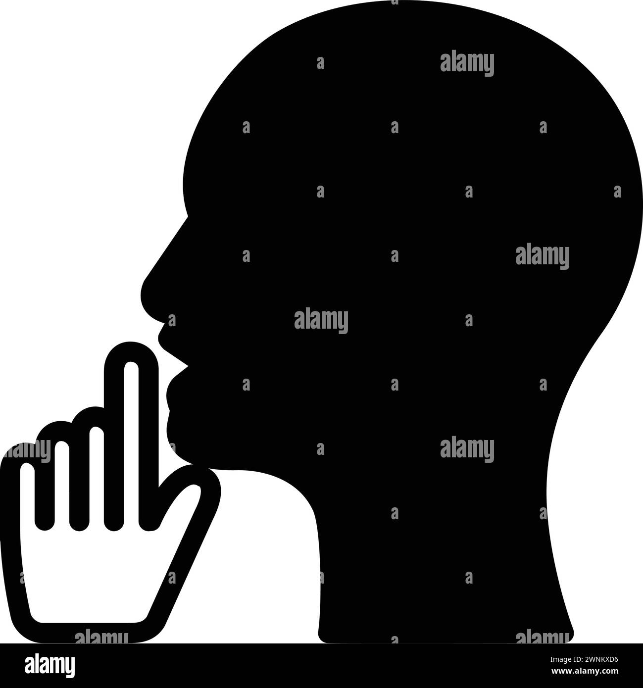 Discretion vector vectors hi-res stock photography and images - Alamy