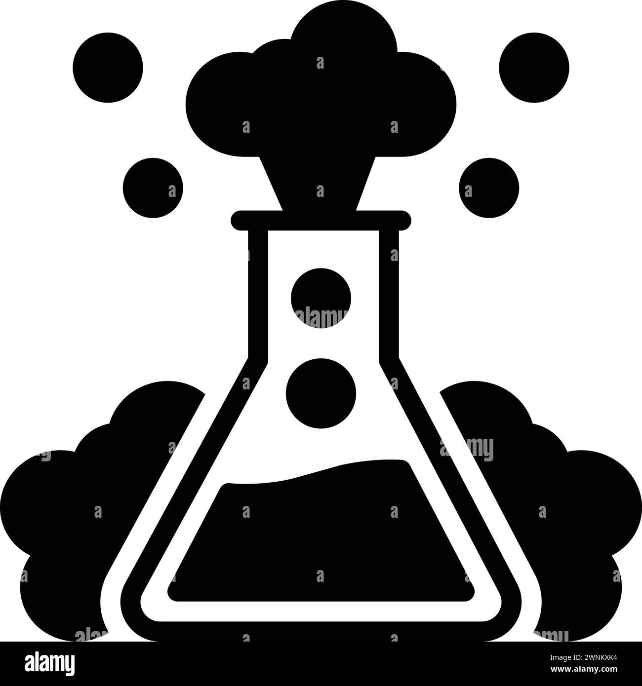 Icon for reaction,laboratory Stock Vector Image & Art - Alamy