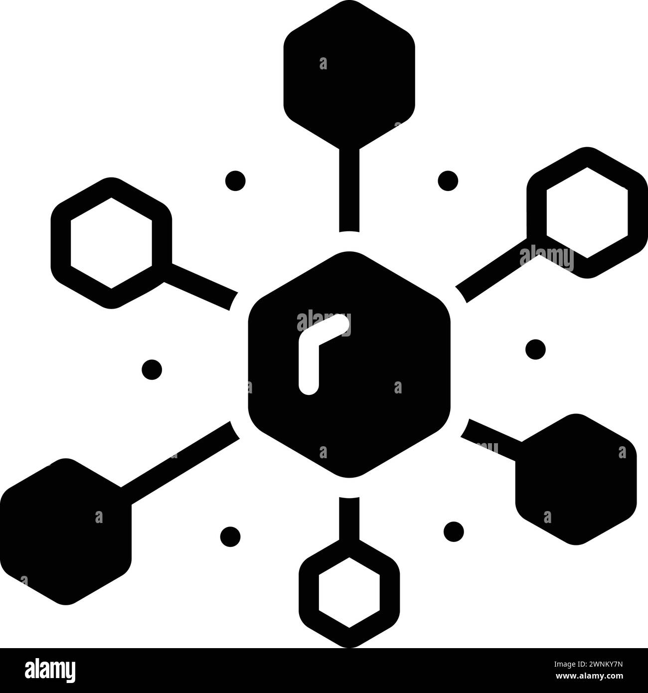 Structure of compounds Black and White Stock Photos & Images - Alamy