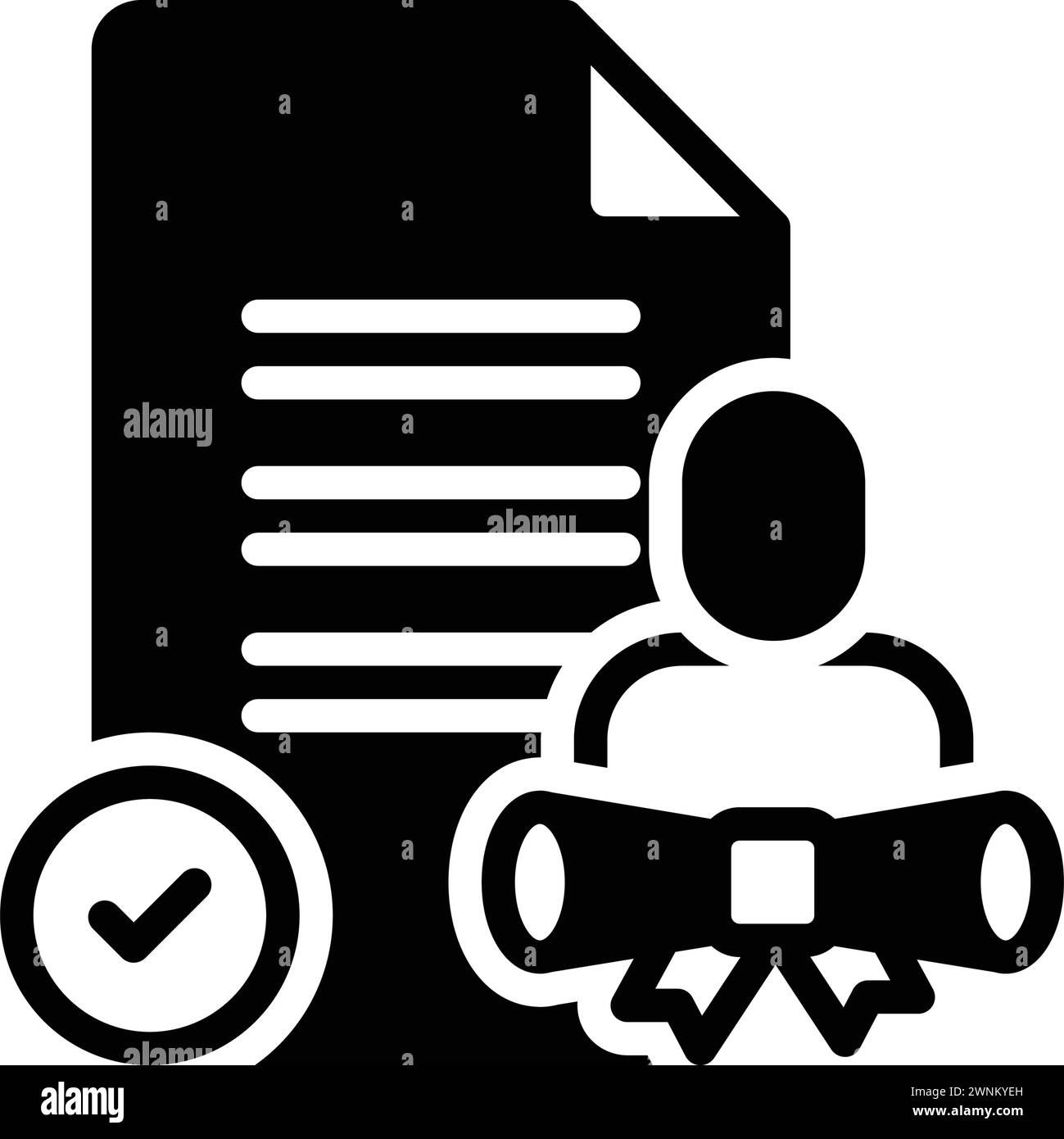 Icon for entitled,qualify Stock Vector Image & Art - Alamy