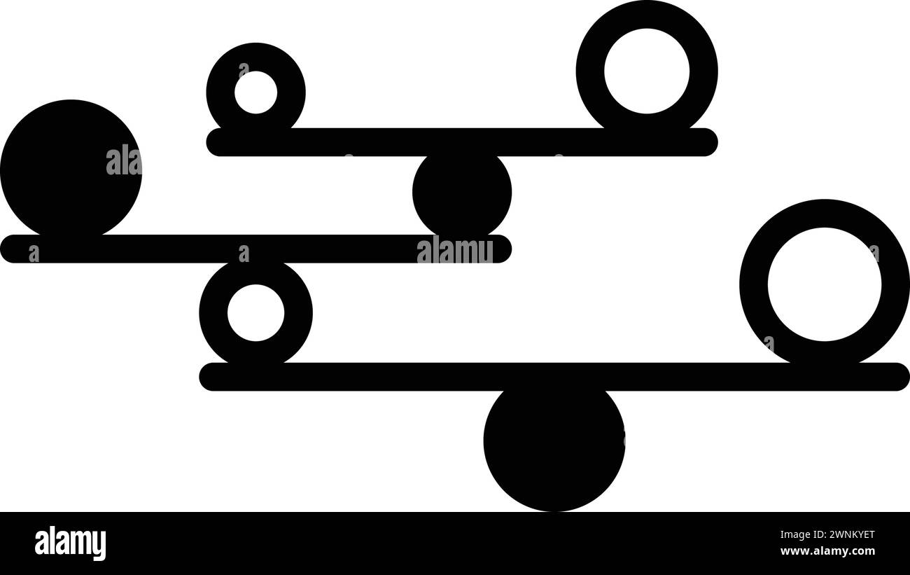 Icon for equilibrium,balance Stock Vector Image & Art - Alamy