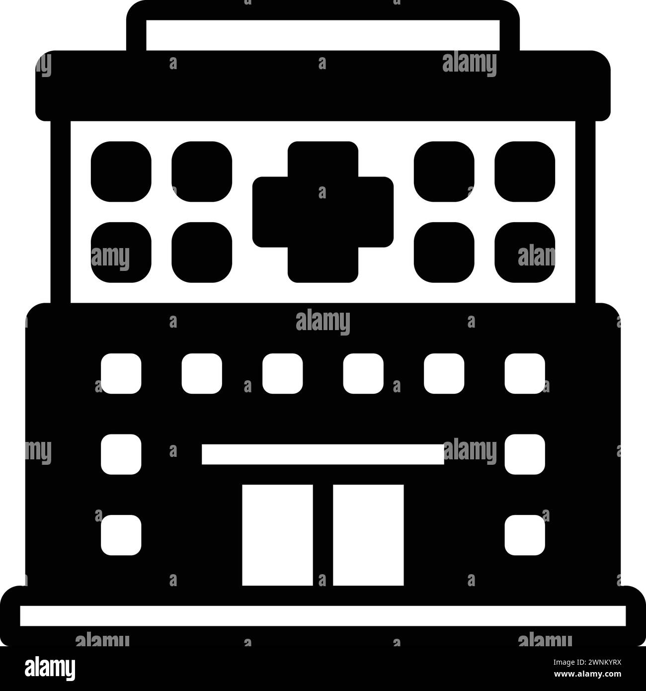 Icon for hospitals,asylum Stock Vector Image & Art - Alamy