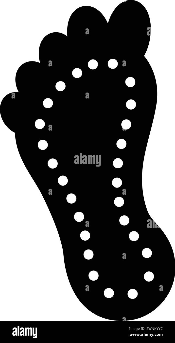 Barefoot sole Cut Out Stock Images & Pictures - Alamy