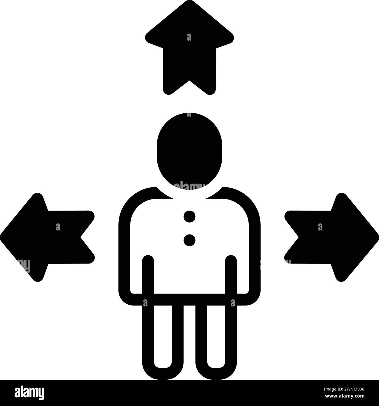 Icon for decide,take the plunge Stock Vector Image & Art - Alamy