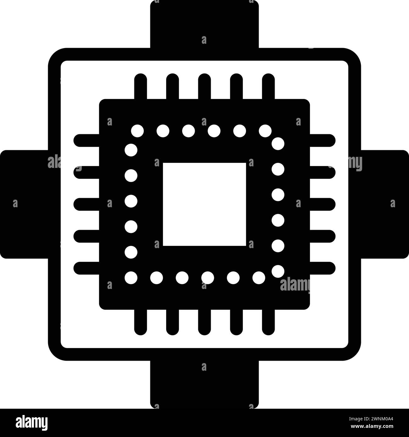 Chipset vector vectors hi-res stock photography and images - Alamy