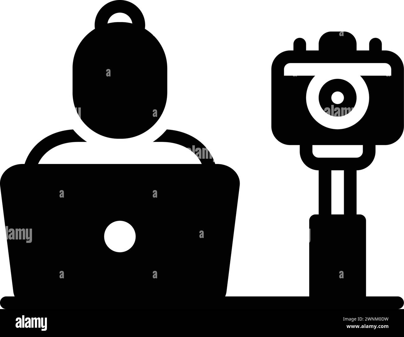 Video bloggers Stock Vector Images - Alamy