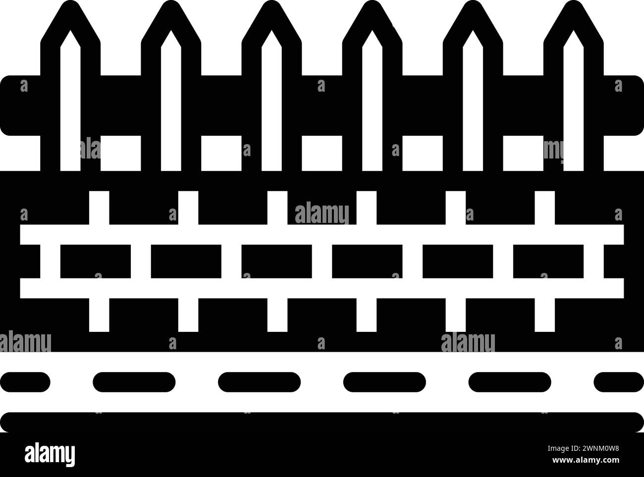 Icon for boundary,frontier Stock Vector Image & Art - Alamy