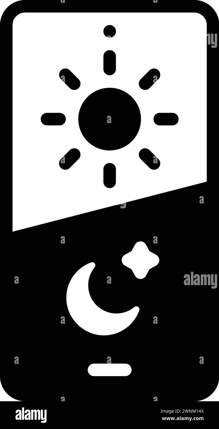 Icon for modes,night Stock Vector Image & Art - Alamy