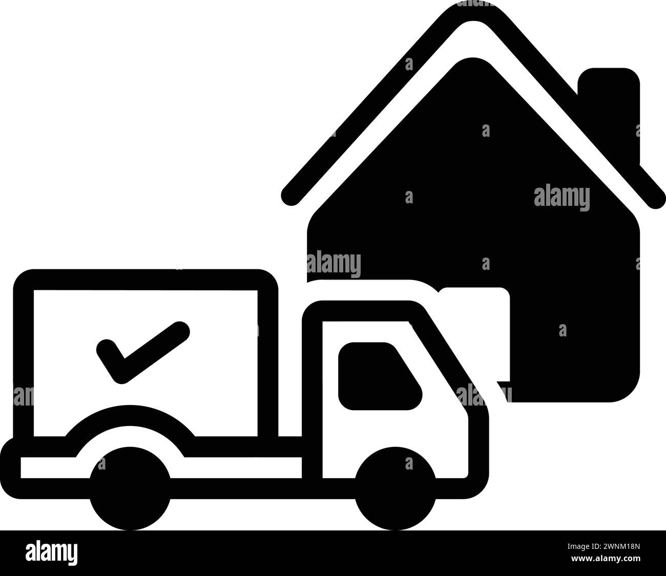 Shipment arrived Black and White Stock Photos & Images - Alamy