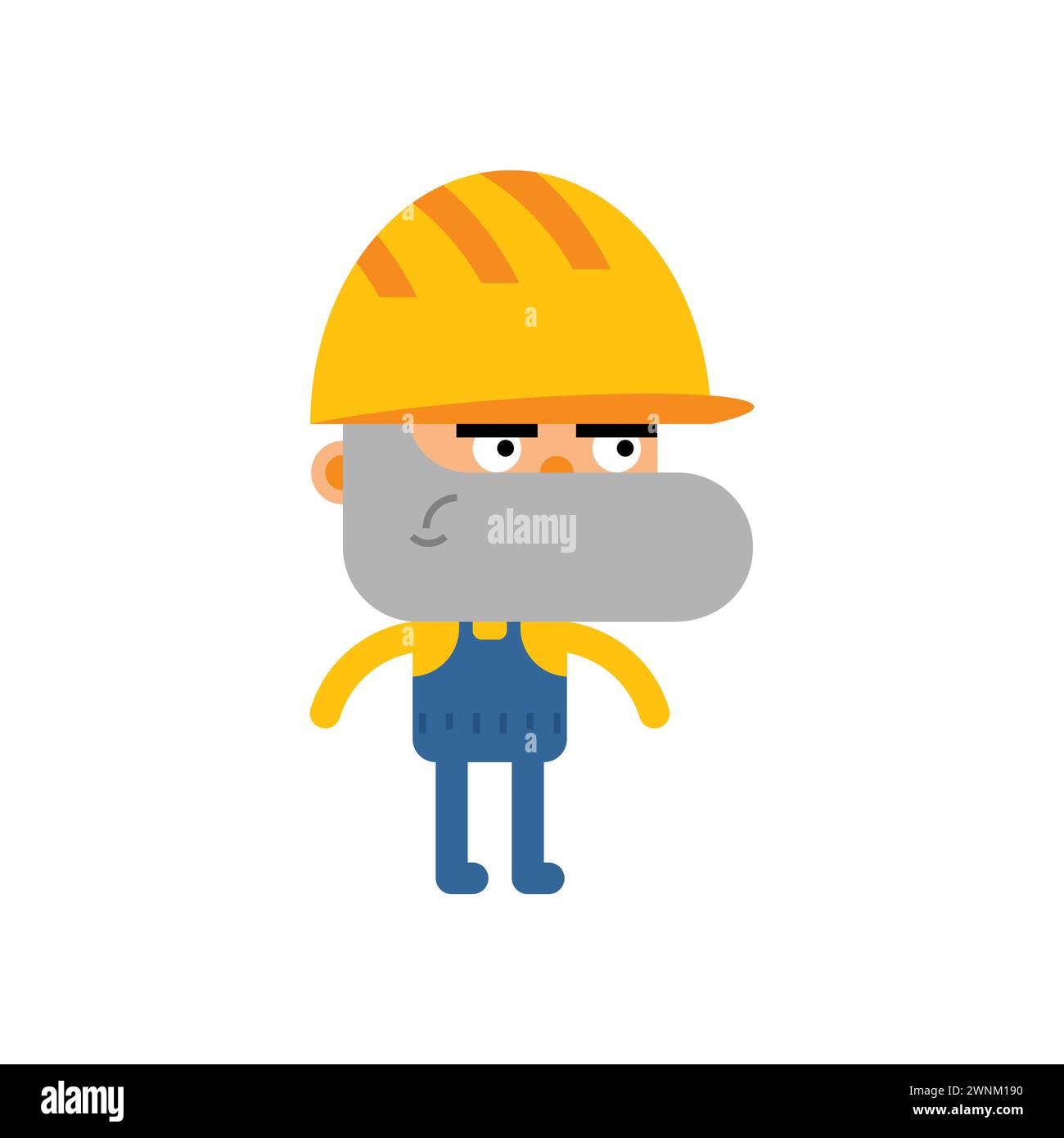 Hard character Stock Vector Images - Alamy