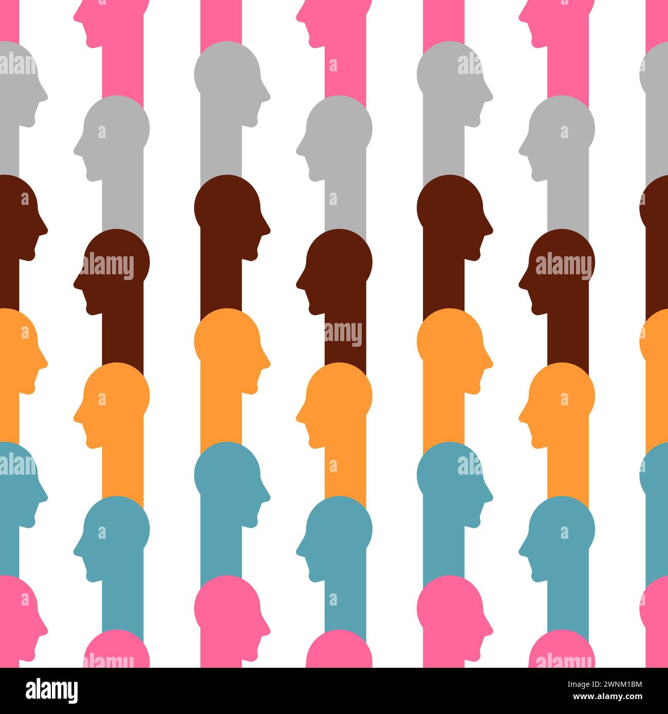 Pattern and face Stock Vector Images - Alamy