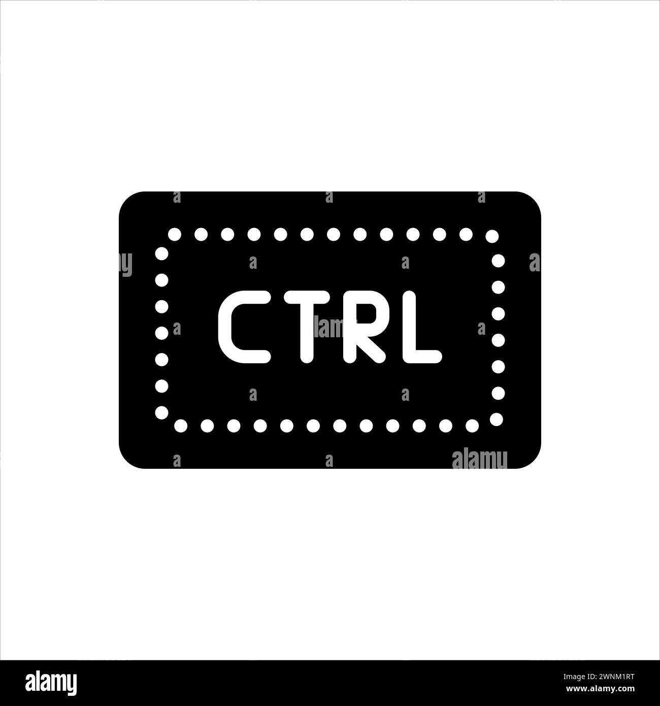 Icon fir ctrl, key Stock Vector Image & Art - Alamy