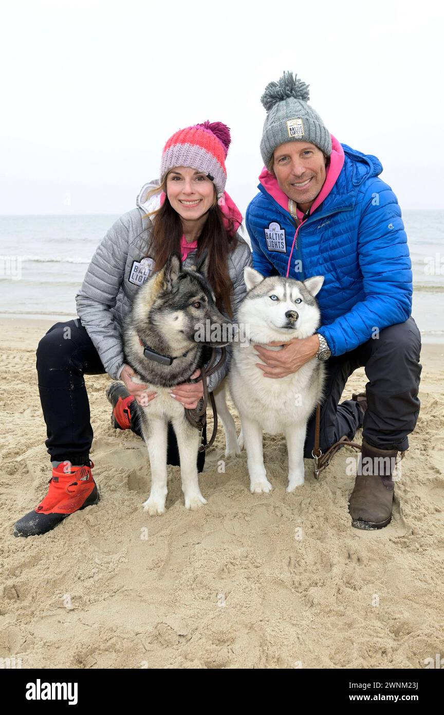 Michael Meziani mit Ehefrau Anja Meziani beim Baltic Lights 2024 ...