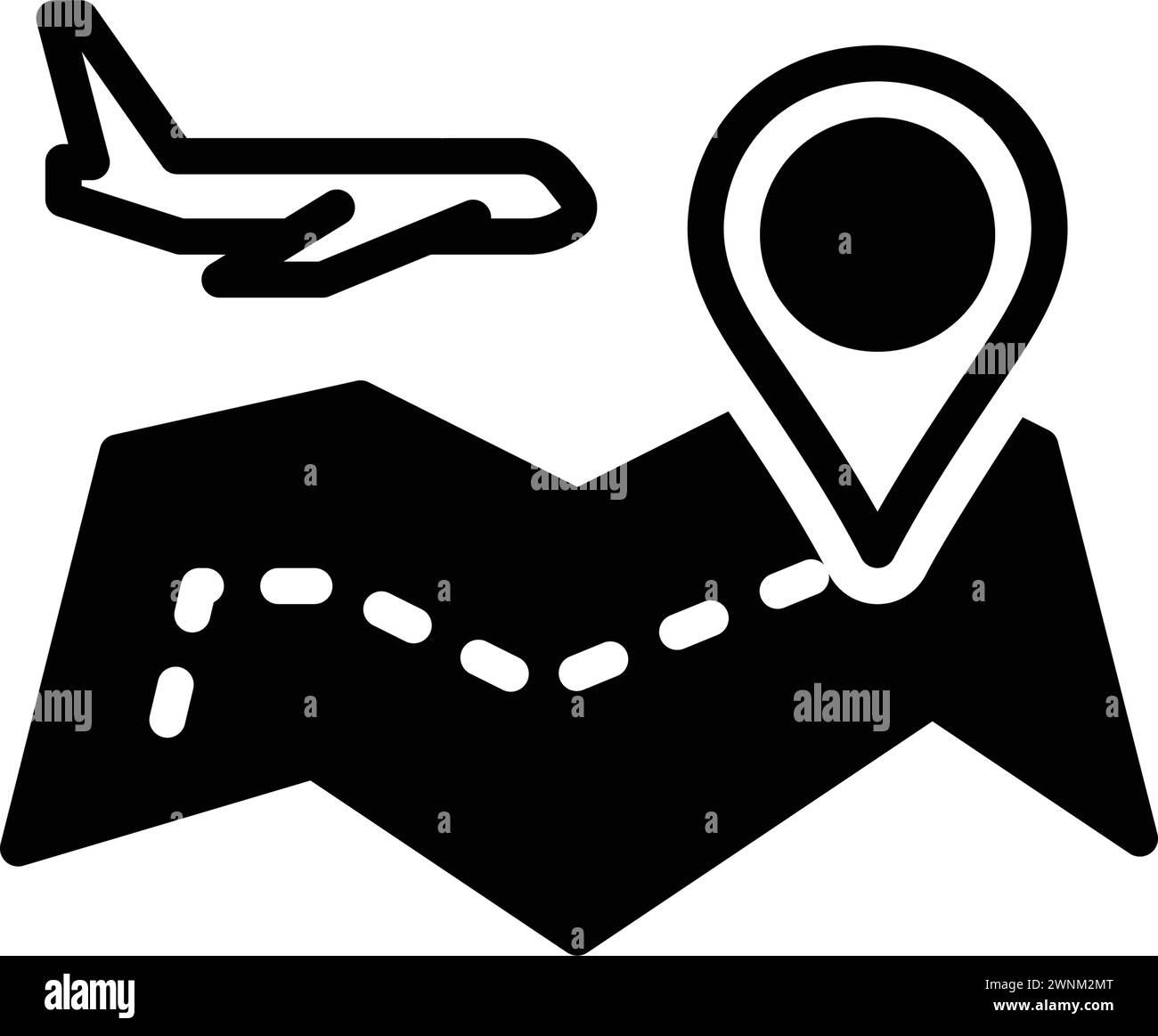 Icon for destinations,journey end Stock Vector Image & Art - Alamy