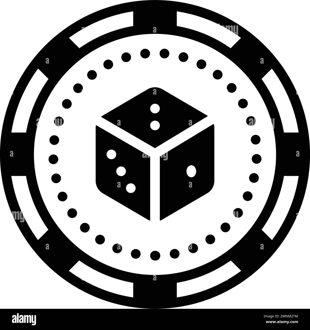 Dice logo Black and White Stock Photos & Images - Alamy