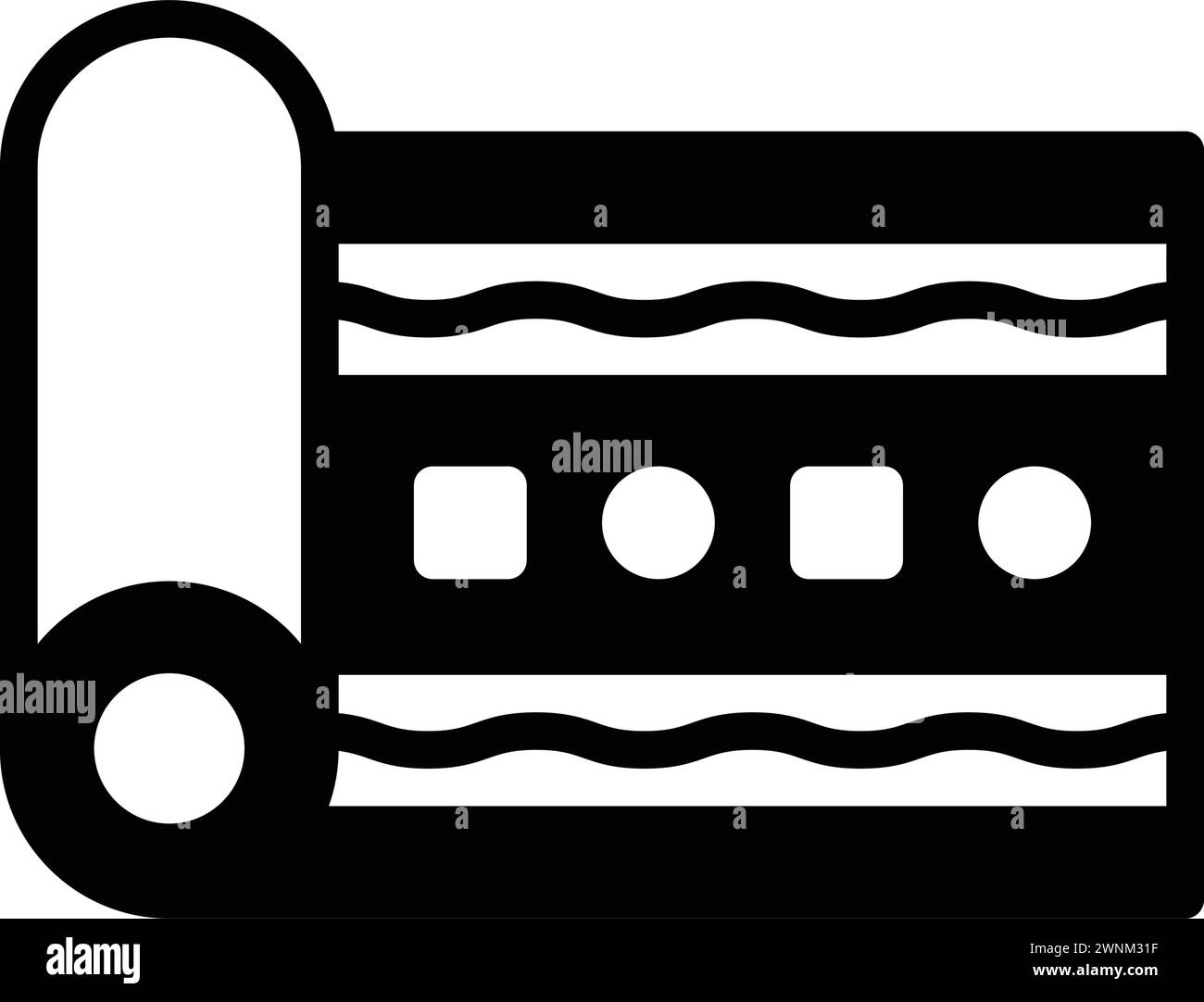 Fabric weft Stock Vector Images - Alamy