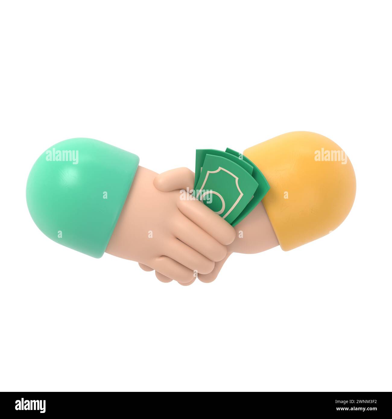 Business agreement handshake icon cartoon Cut Out Stock Images ...