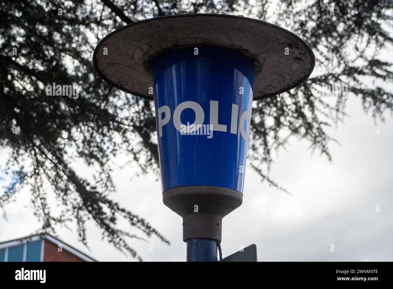 Slough, Berkshire, UK. 2nd March, 2024. Slough Police Station in Slough ...