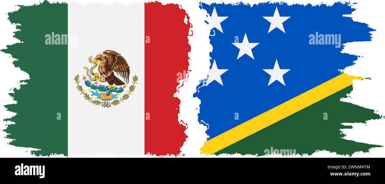 Mexico solomon islands flag hi-res stock photography and images - Alamy