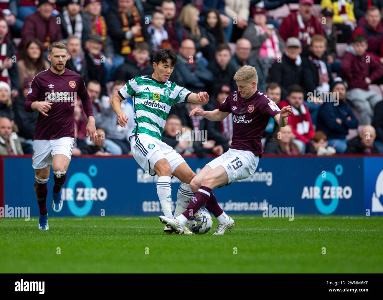 Tynecastle Park, Edinburgh, UK. 3rd Mar, 2024. Scottish Premiership ...