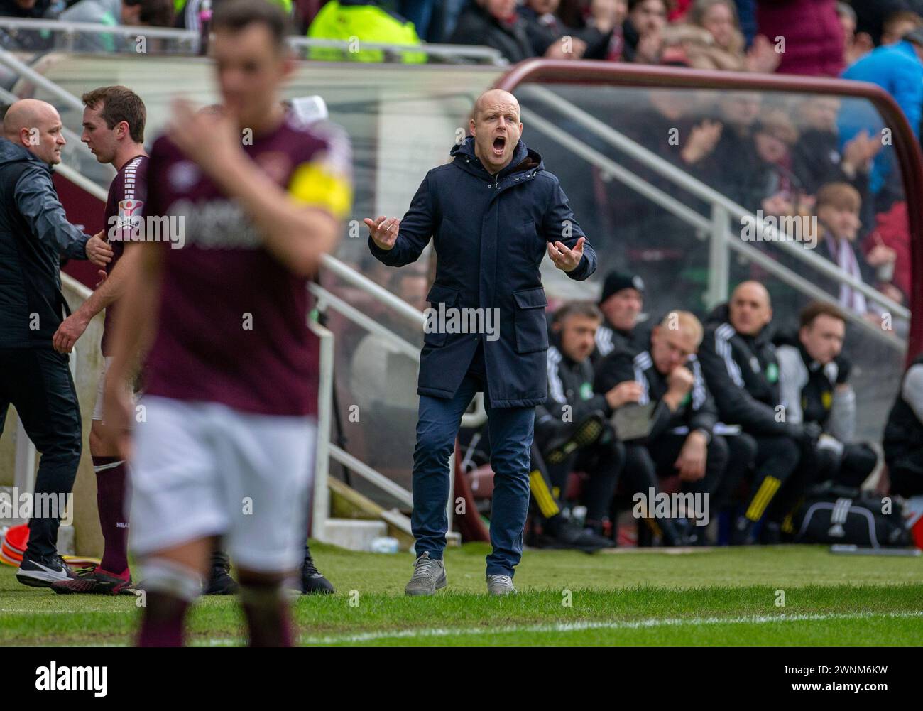 Tynecastle Park, Edinburgh, UK. 3rd Mar, 2024. Scottish Premiership ...