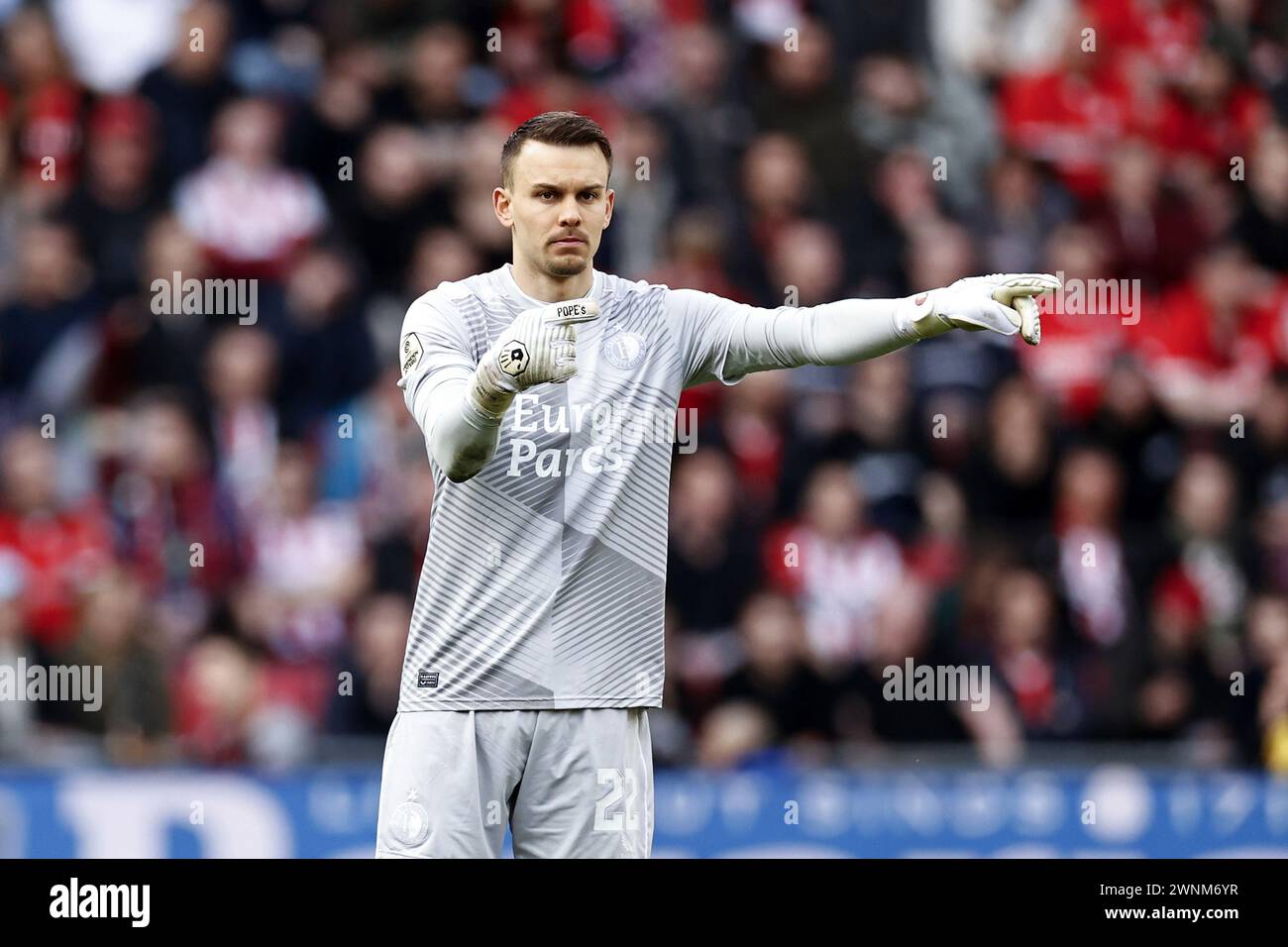 EINDHOVEN - Feyenoord goalkeeper Timon Wellenreuther during the Dutch ...