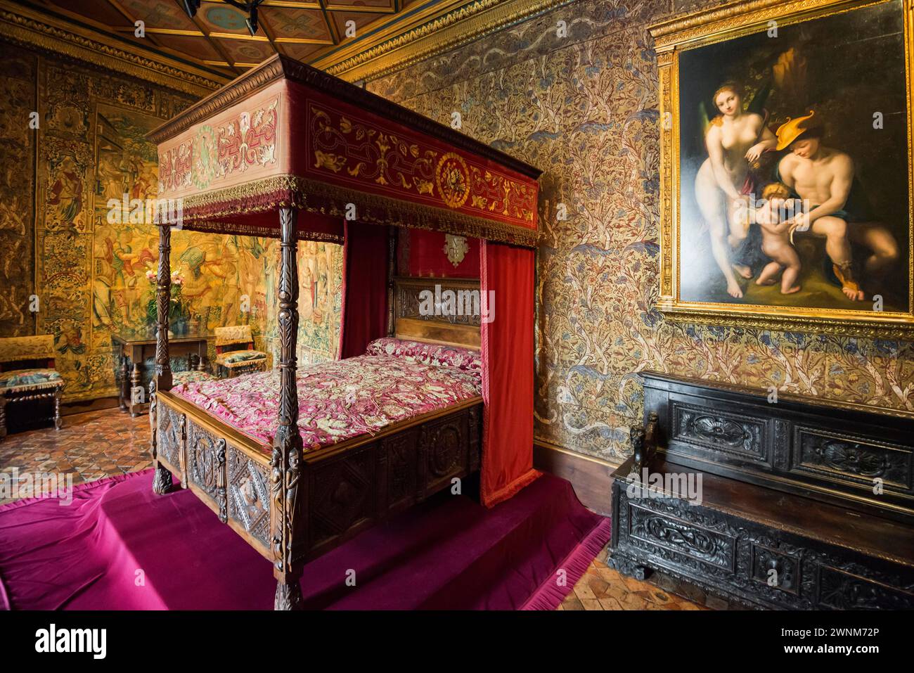 Chateau chenonceau interior hi-res stock photography and images - Alamy