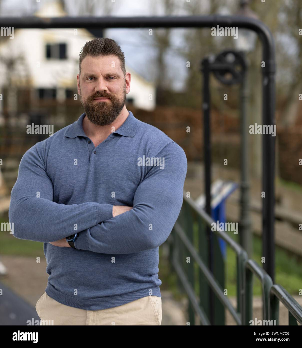 EEMNES - Portrait of the Dutch actor and bodybuilder Olivier Richters ...