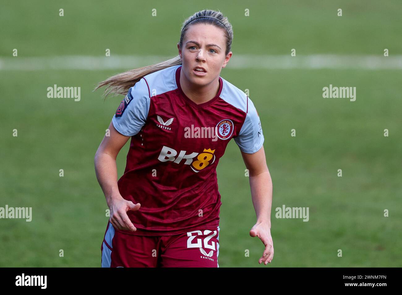 Birmingham, UK. 03rd Mar, 2024. Aston Villa's Simone Magill during the ...