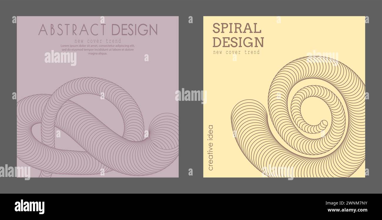 Three-dimensional spiral effect. The dynamic shape of the parallel ...