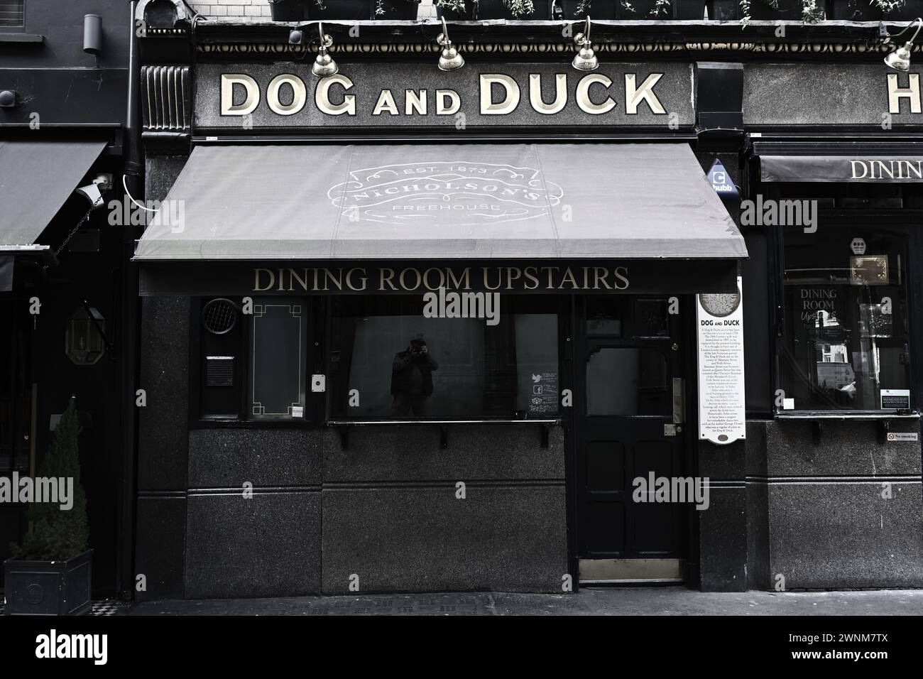 London pub the dog and duck hi-res stock photography and images - Alamy